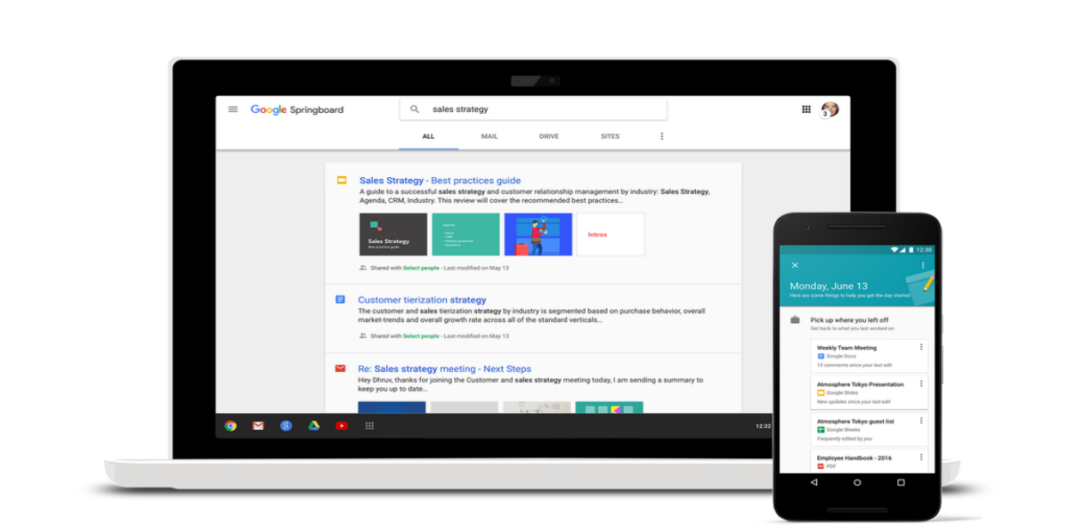 Google kurumsal kullanıcıları için Springboard'ı tanıttı - Techinside