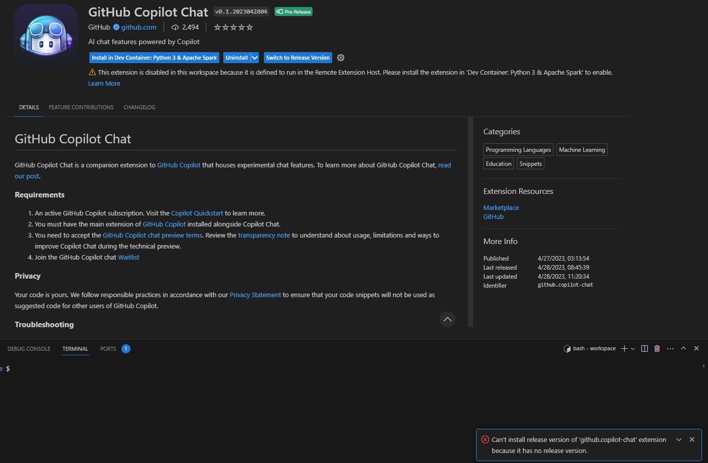GitHub Copilot Chat beta sürümünü duyurdu - Techinside
